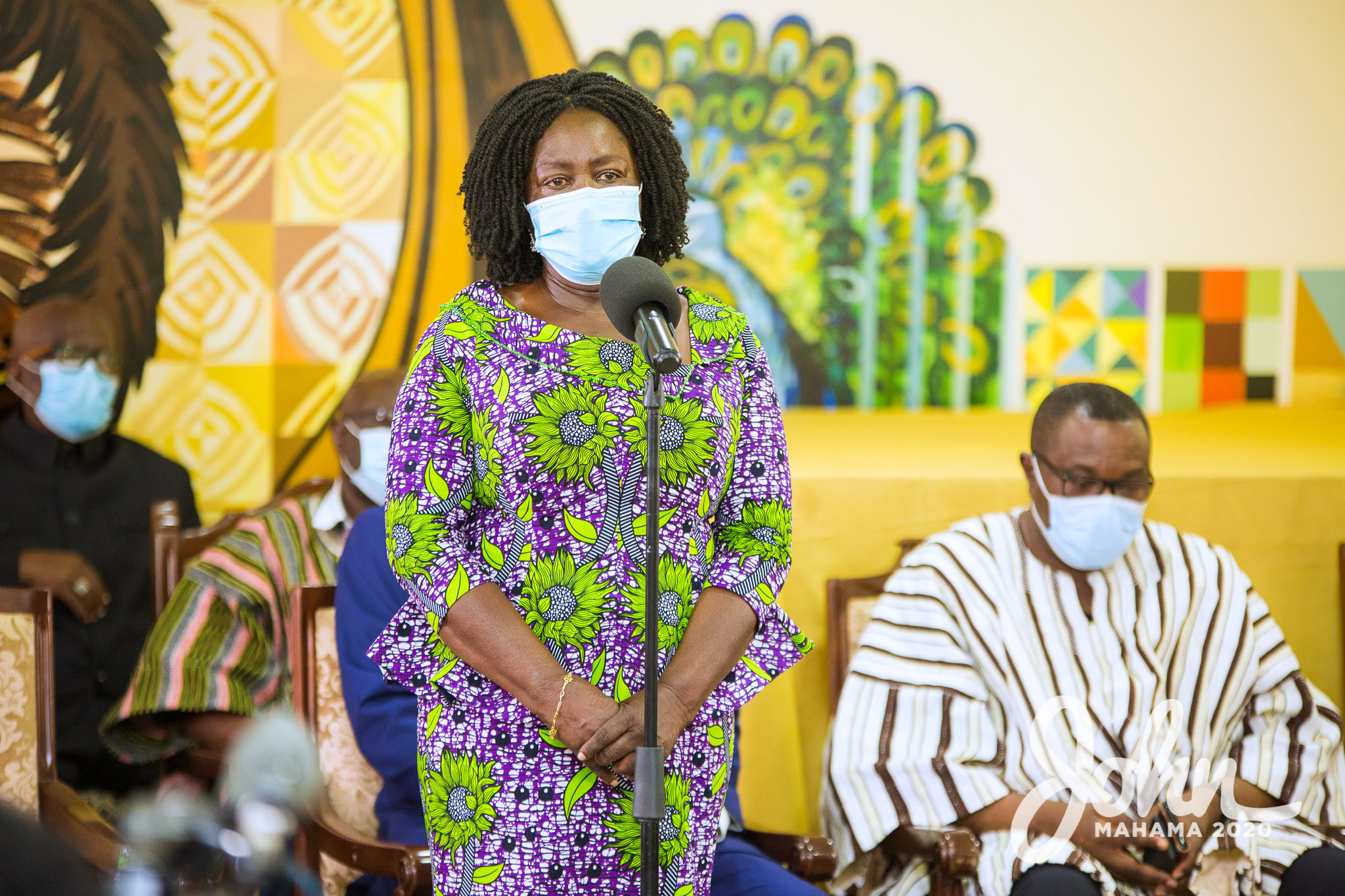 NDC 2020 Running Mate Prof. Naana Jane Opoku-Agyemang speaks at the ...